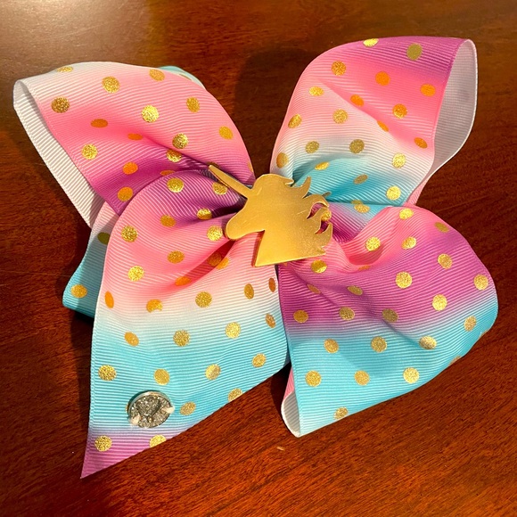 JoJo Siwa | Accessories | Unicorn Jojo Siwa Pastel Rainbow Colors Bow ...
